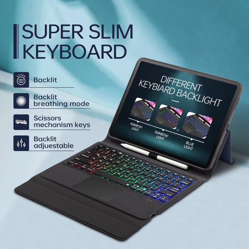 iPad 11" inch keyboard case with trackpad 2021/2022 – iXTRA
