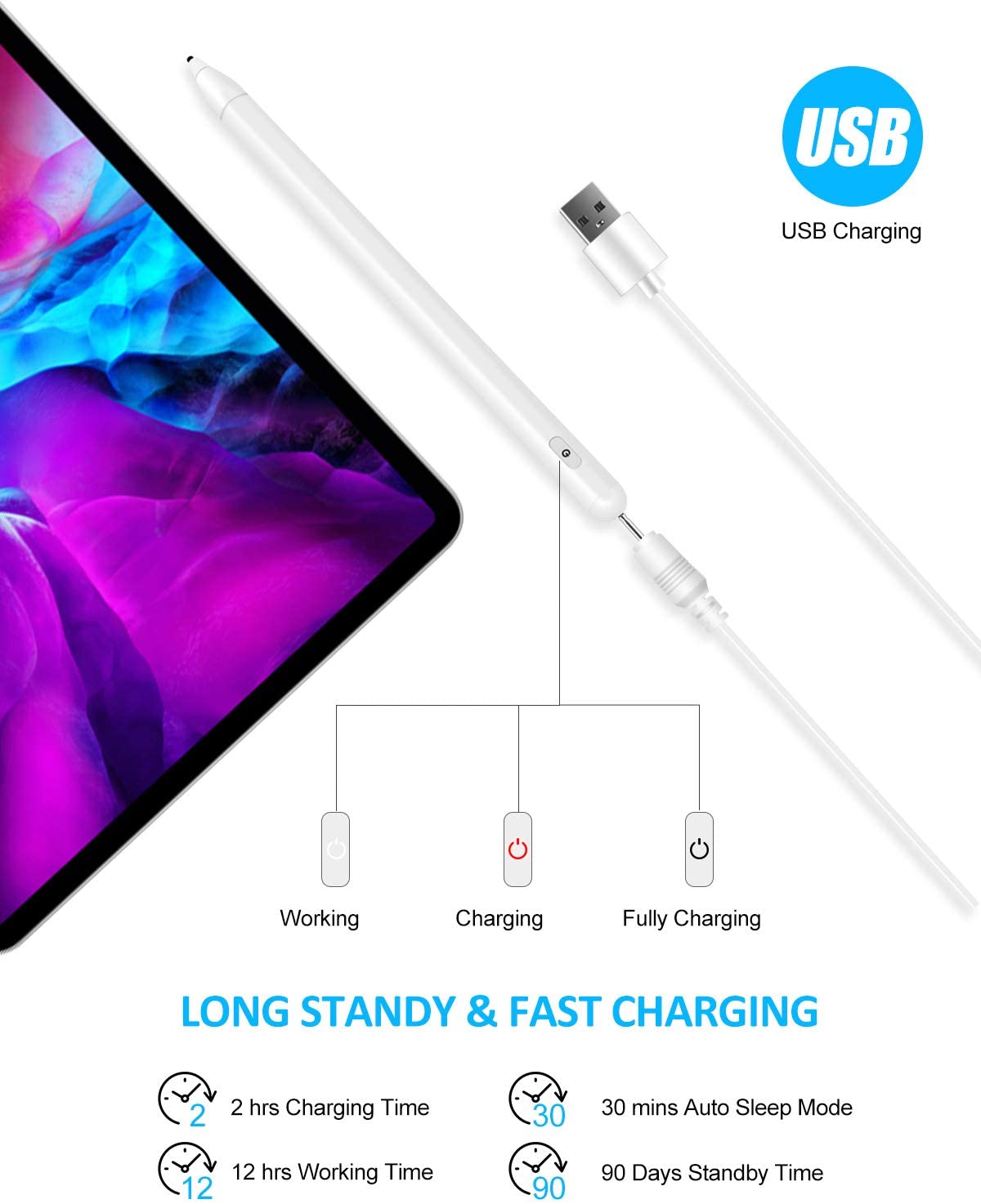 Capacitive Active Pencil Stylus – iXTRA